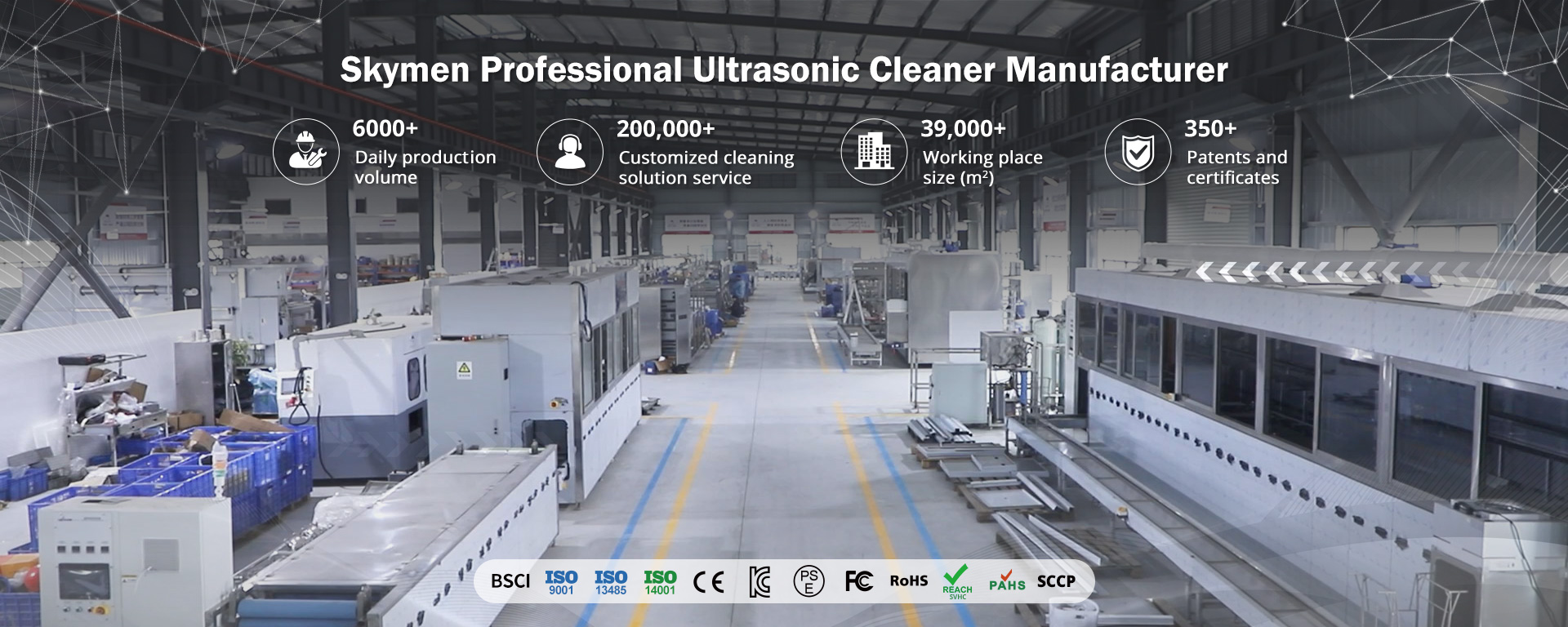 Ultrasonic Cleaning Equipment Manufacturer | Skymen